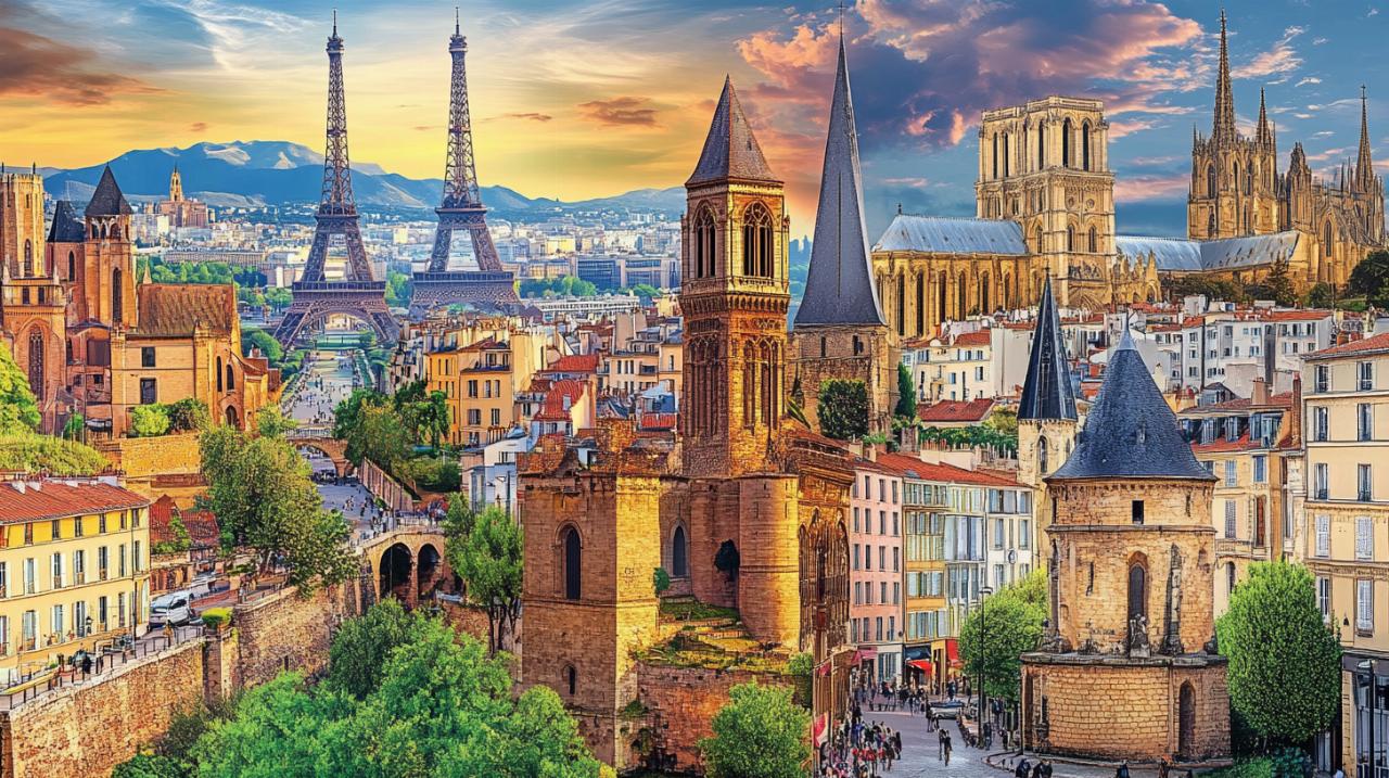 Explorez la richesse culturelle et historique des villes francaises
